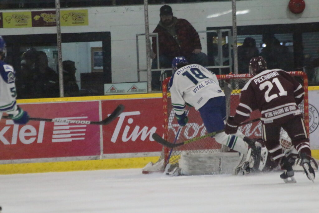 Mustangs crush Bombers in Game 1 | Saskatchewan Junior Hockey League (SJHL)