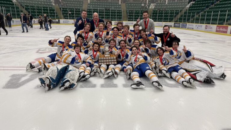 Henrikson ties it late, Andrews wins it in OT as Team SJHL takes Gold ...